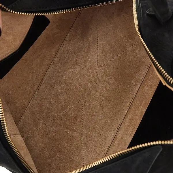 Alaïa Le Bouledogue' Nubuck Bag - Black