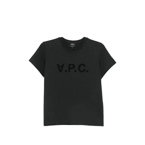 A.p.c. Organic Cotton Slim Fit T-shirt - Black