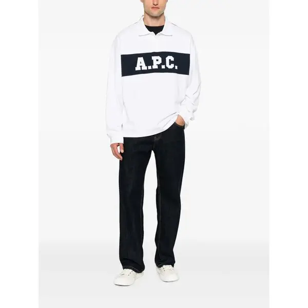 A.p.c. Polo Shirts - White