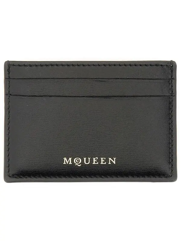 Alexander McQueen Card Holder With Logo