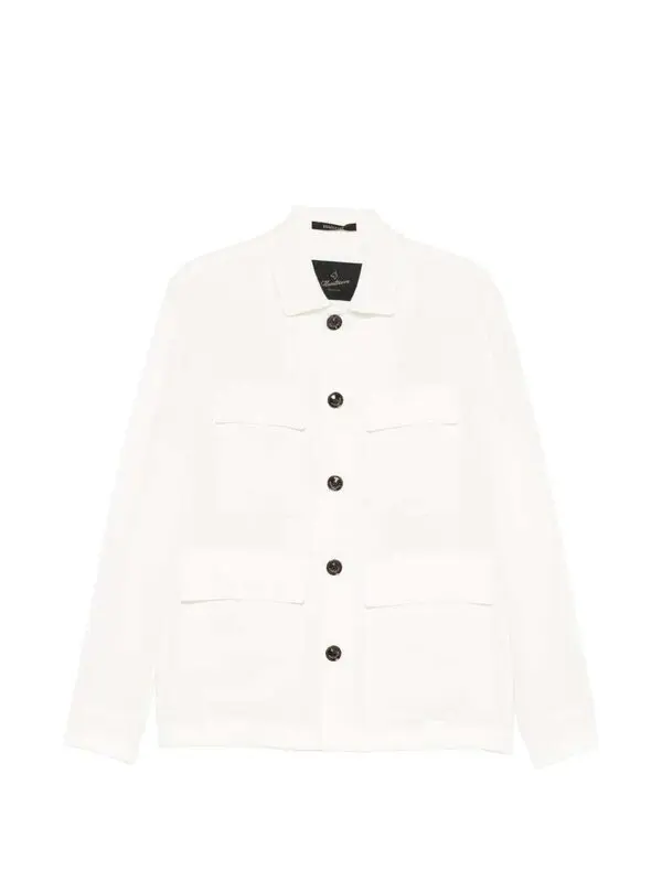 MONTECORE Shirt Jacket With Buttons And Pockets