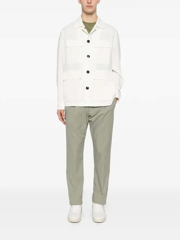 MONTECORE Shirt Jacket With Buttons And Pockets