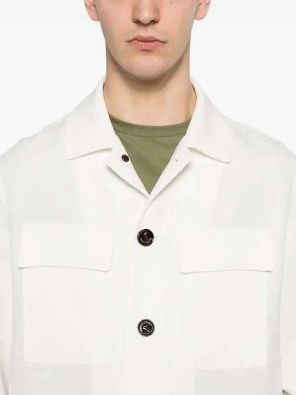 MONTECORE Shirt Jacket With Buttons And Pockets