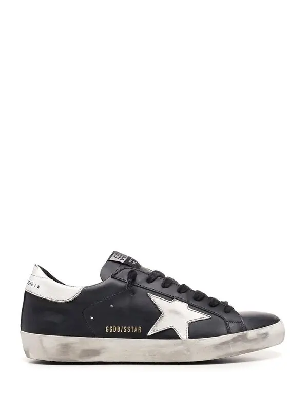 GOLDEN GOOSE Super Star Sneakers - Black