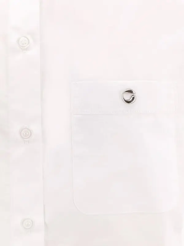 Coperni Boyfriend Popeline Cotton Shirt