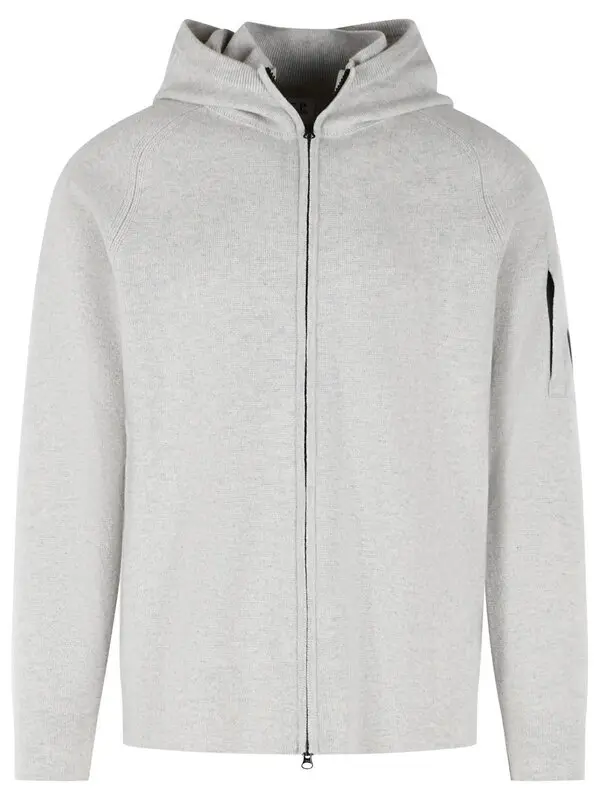 C.P. COMPANY Grey Wool Blend Sweater