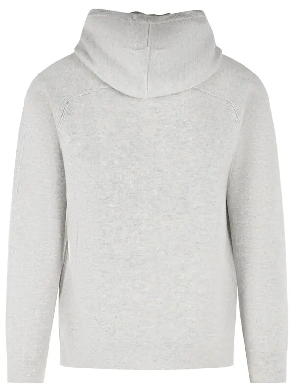 C.P. COMPANY Grey Wool Blend Sweater