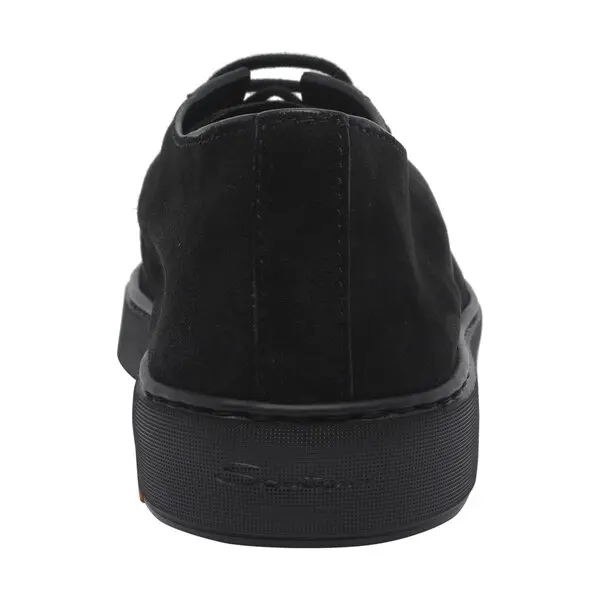 Santoni Suede Sneakers - Black