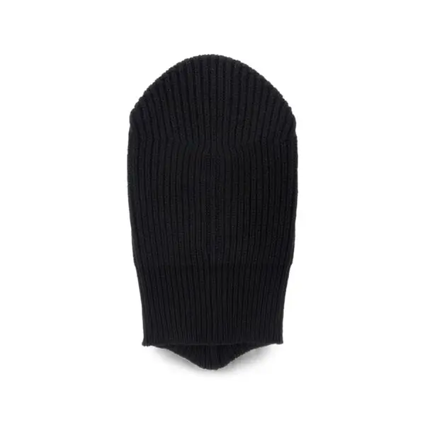 Rick Owens Ribbed Knit Balaclava