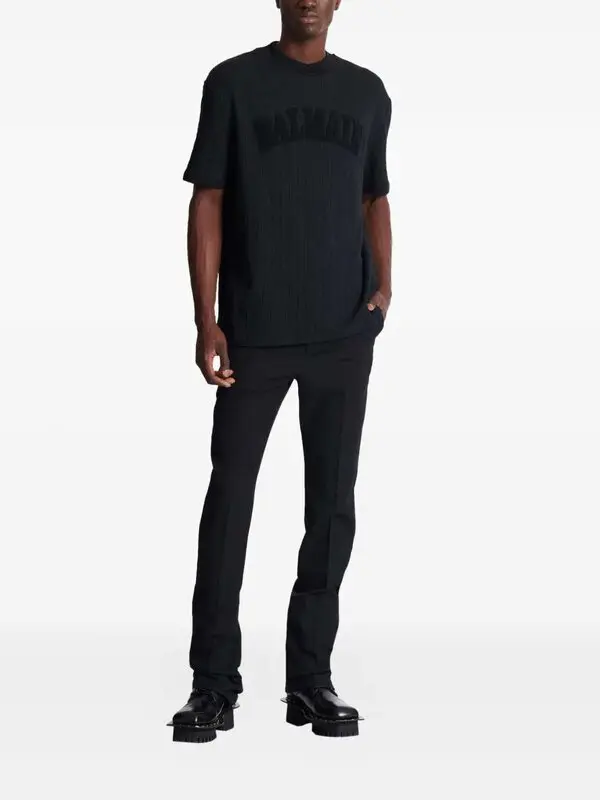 Balmain T-shirt With Pb Monogram