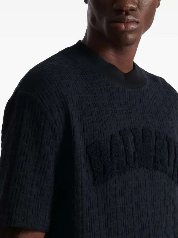 Balmain T-shirt With Pb Monogram