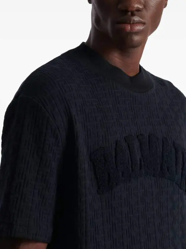 Balmain T-shirt With Pb Monogram