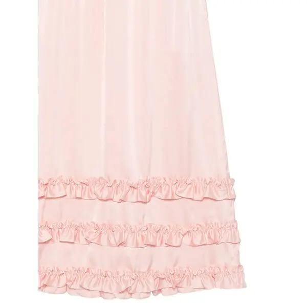 Simone Rocha Satin Finish Tiered Skirt