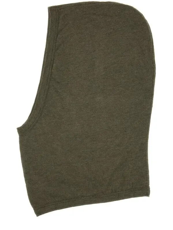 Rick Owens Knitted Hood - Green