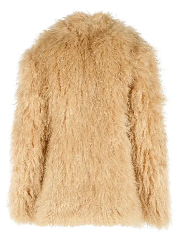 Isabel Marant Étoile Mylae Polyester Fur Coat - Cream