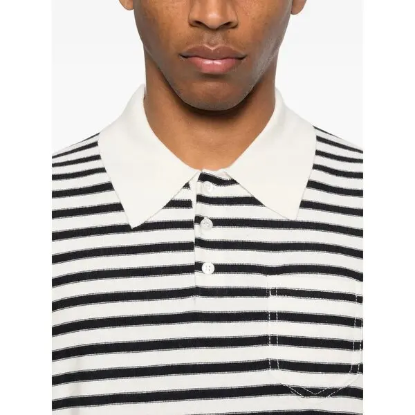 A.p.c. Neutrals Polo Shirts - Cream