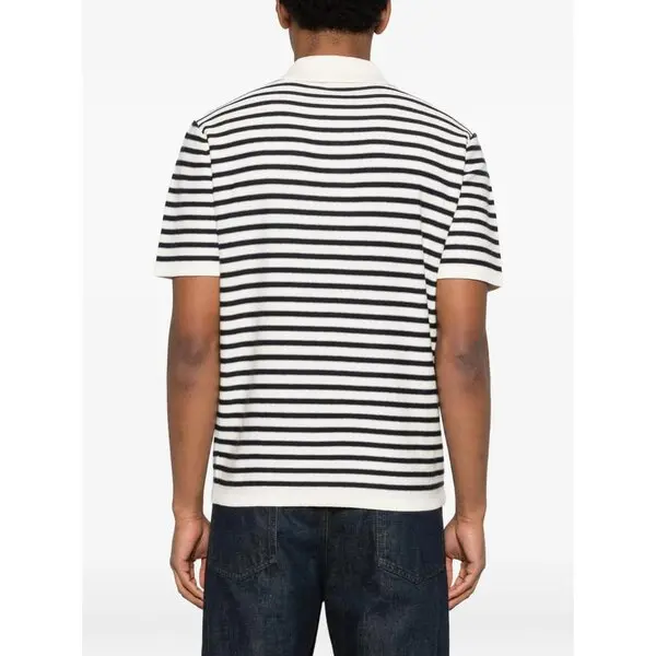 A.p.c. Neutrals Polo Shirts - Cream