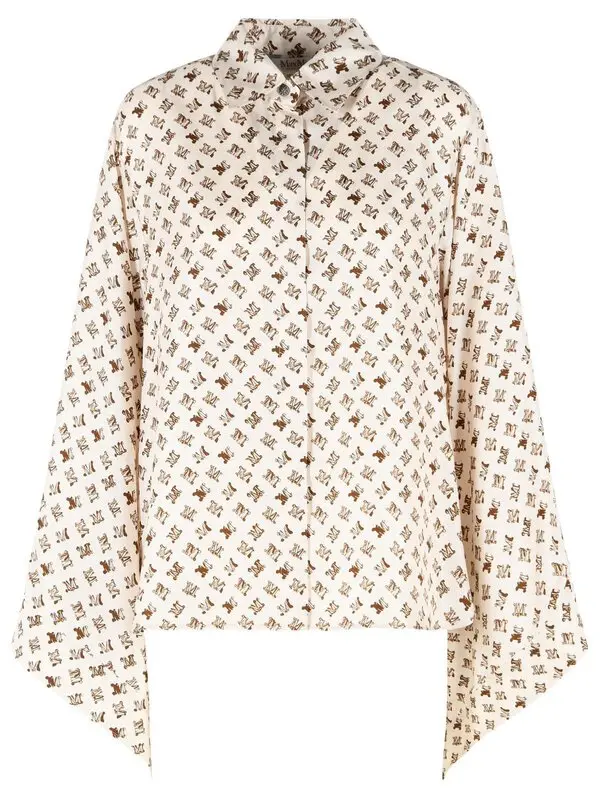 Max Mara Obice Silk Shirt - White
