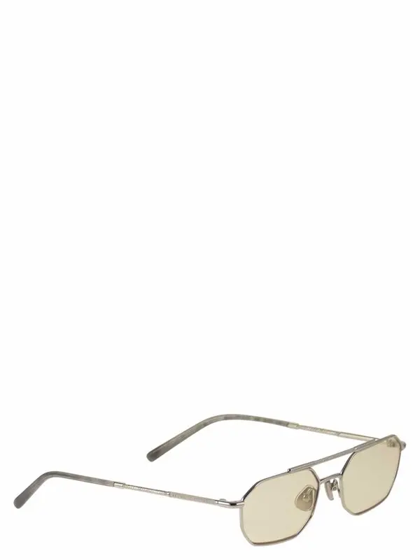 Brunello Cucinelli Titanium Sunglasses With Polyamide Lenses