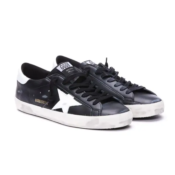 GOLDEN GOOSE Leather Super-star Sneakers