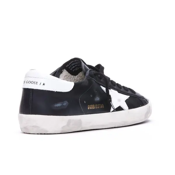 GOLDEN GOOSE Leather Super-star Sneakers