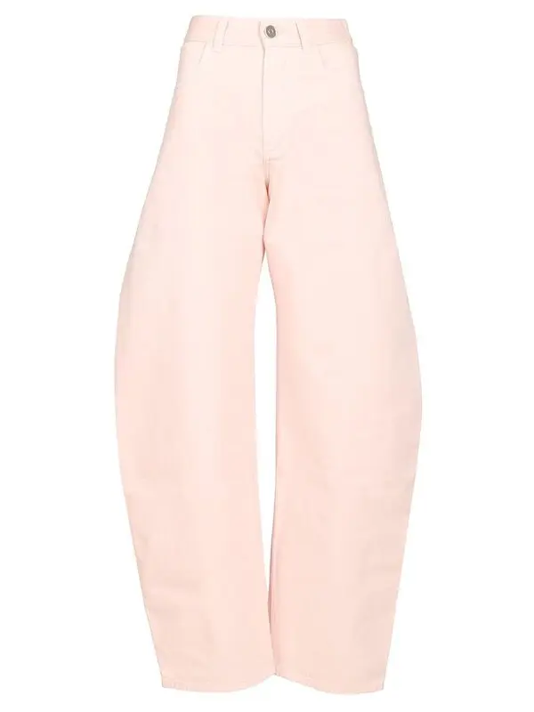 Alaïa Curved Dyed Denim Jeans - Multicolor