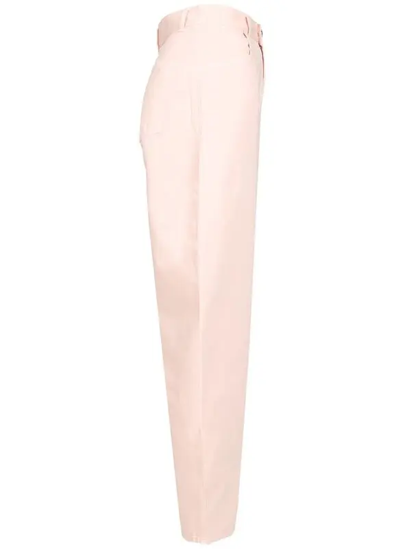 Alaïa Curved Dyed Denim Jeans