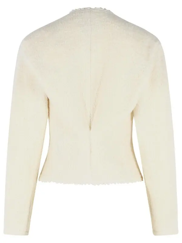 Isabel Marant Étoile Suna Virgin Wool Blend Jacket - Cream