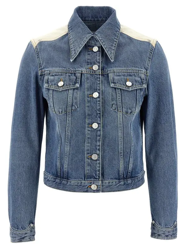 Givenchy Cotton Denim Jacket - Blue