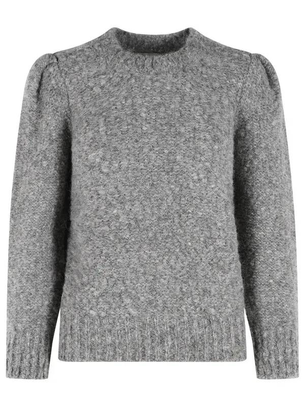 Isabel Marant Étoile Emma' Grey Virgin Wool Blend Sweater - Gray