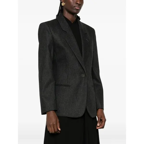 Giorgio Armani Grey Jackets Blazers