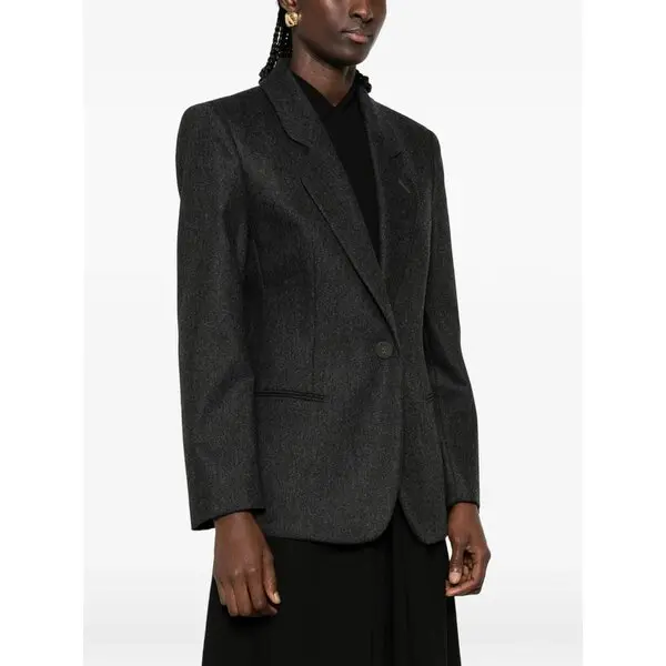 Giorgio Armani Virgin Wool And Cashmere Blend Blazer