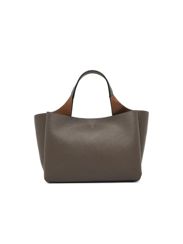 TOD'S Leather Mini Bag - Gray