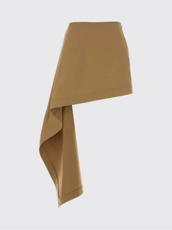 Loewe Cotton And Silk Asymmetric Skirt