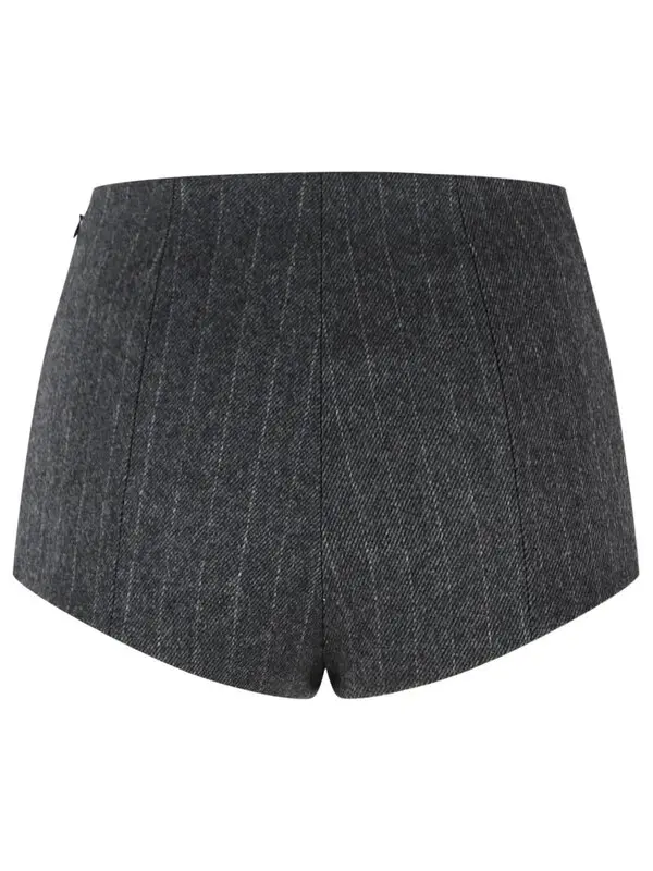 Andamane Tami Melange Wool Blend Culottes - Gray