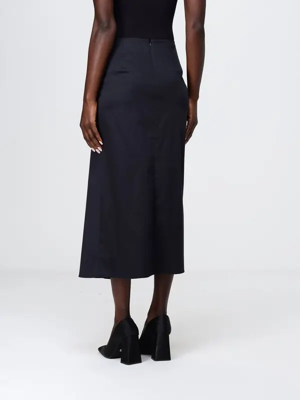 Max Mara Cotton Blend Skirt - Black