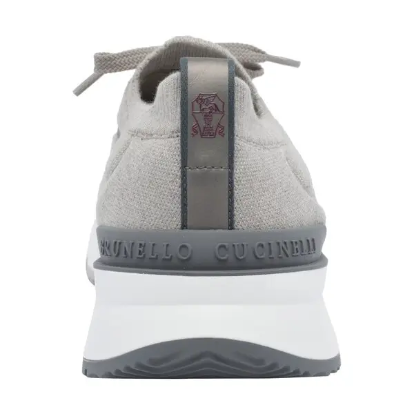 Brunello Cucinelli Techno Cotton Runner Sneakers With Logo