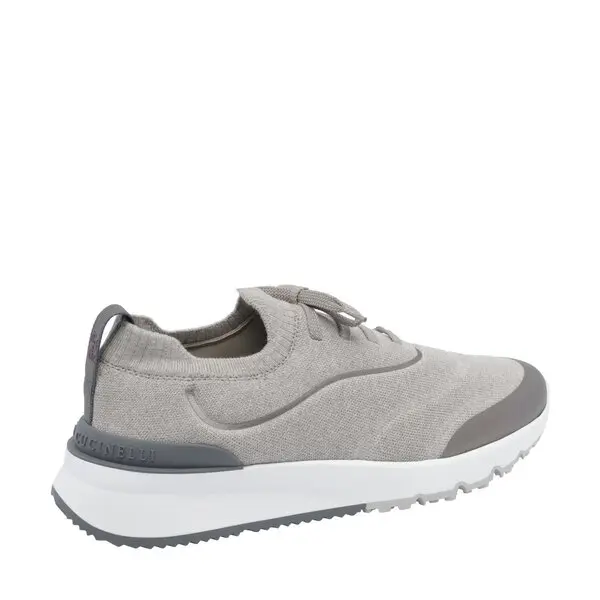 Brunello Cucinelli Techno Cotton Runner Sneakers With Logo