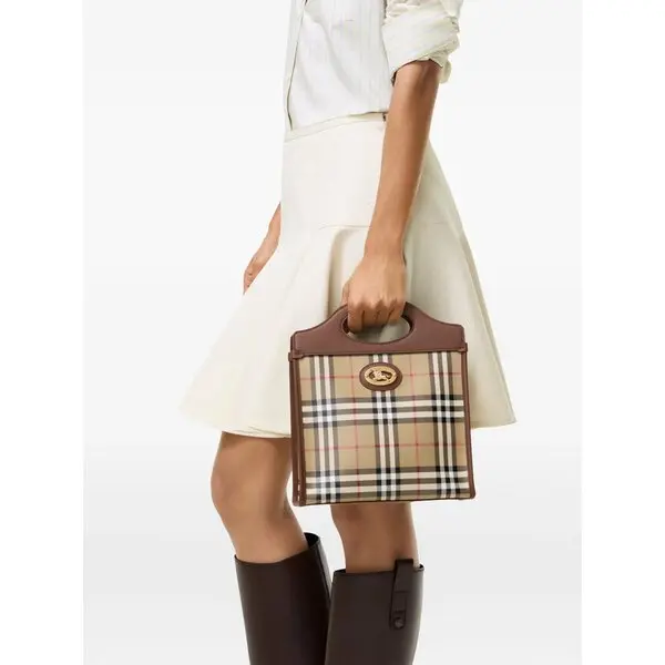 Burberry Neutrals Tote Bags