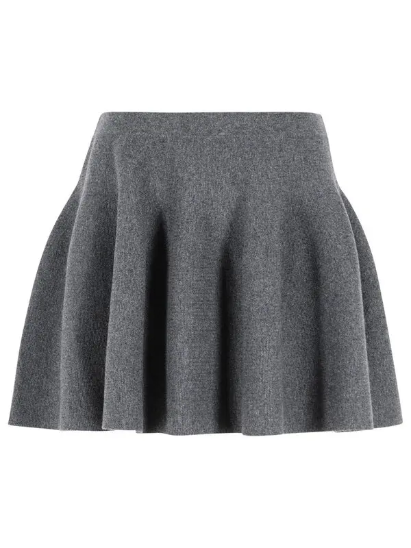 LISA YANG Cashmere Miniskirt - Gray