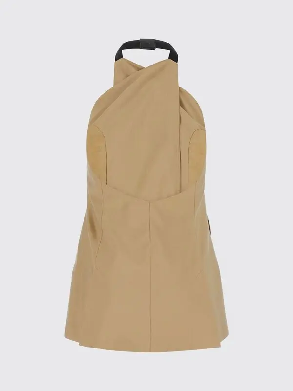 Max Mara Double-breasted Halter Vest - Brown