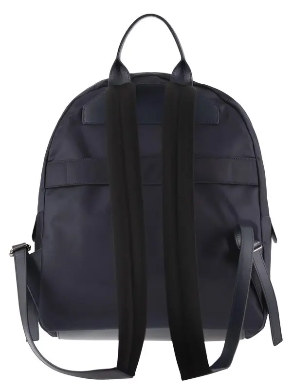 Kiton Technical Fabric Backpack With Logo
