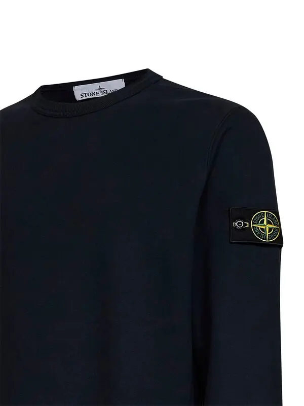 Stone Island Organic Stretch Cotton Sweatshirt - Multicolor