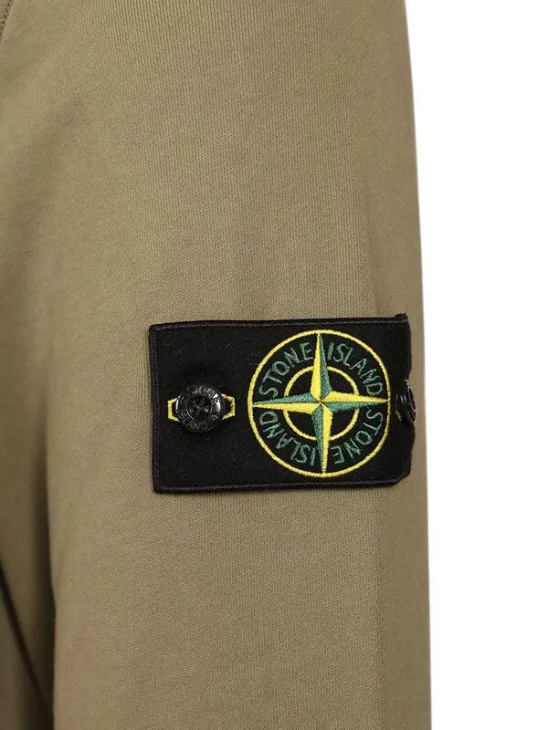 Stone Island Organic Cotton Sweatshirt