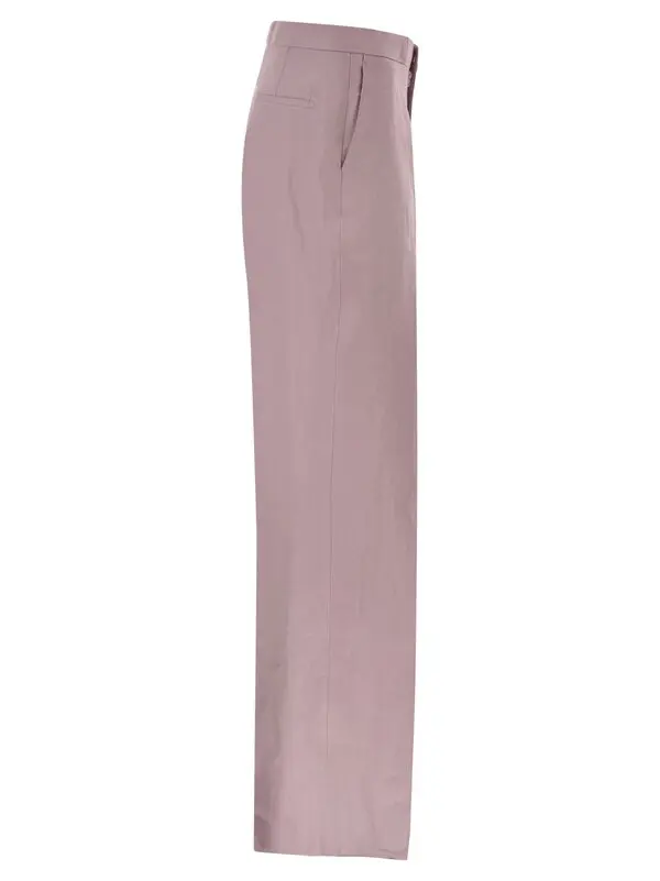 Tagliatore Tailored Linen Trousers