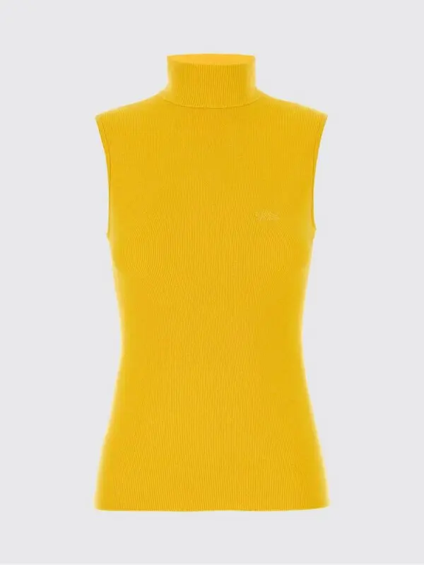 Loewe Jersey Turtleneck Top - Yellow