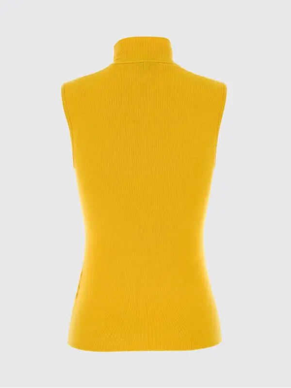 Loewe Jersey Turtleneck Top - Yellow