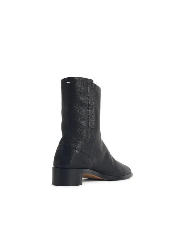 MAISON MARGIELA Tabi' Leather Ankle Boots
