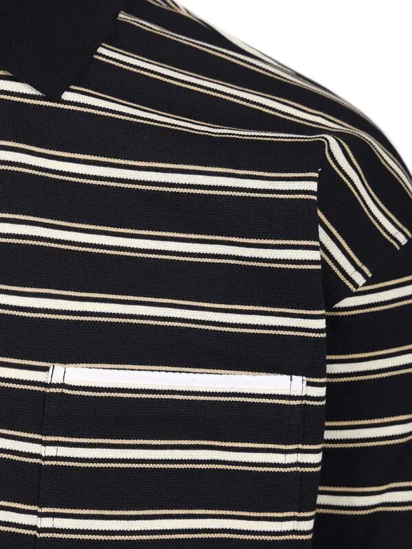 Bottega Veneta Striped Polo Shirt