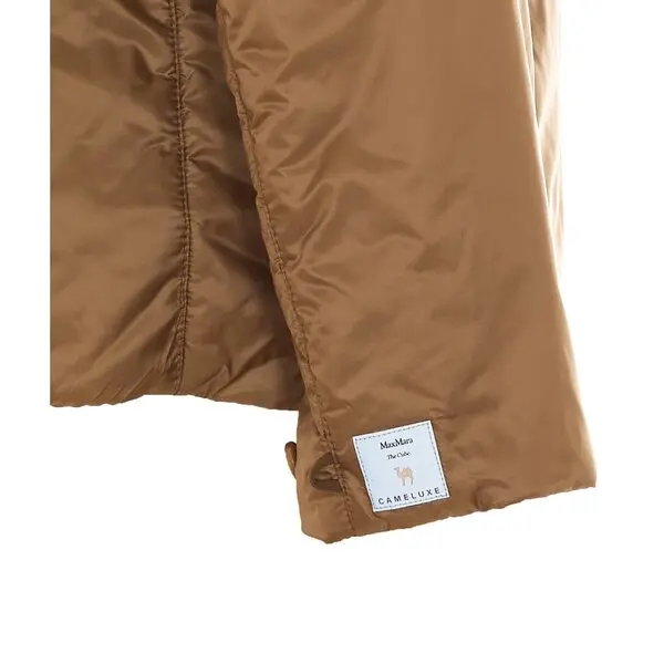 Max Mara Greenh The Cube Padded Jacket With Drip-proof Canvas
